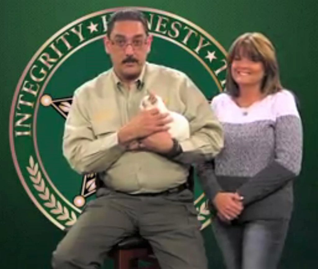 Marion County sheriff adopts tiny kitten abused by Ocala teenager ...