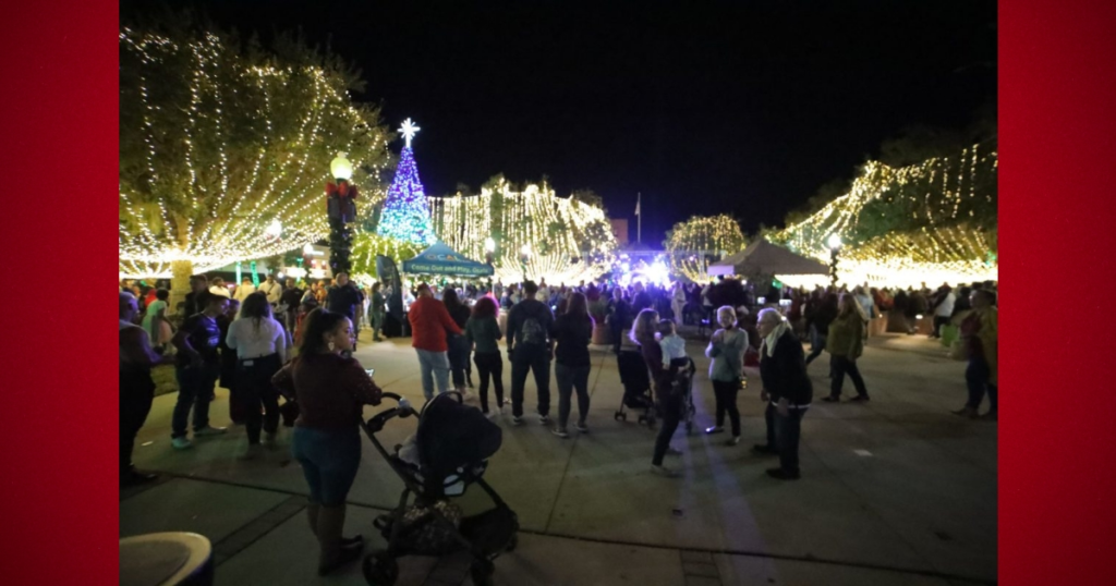 Visitors flock to downtown streets for Light Up Ocala - Ocala-News.com