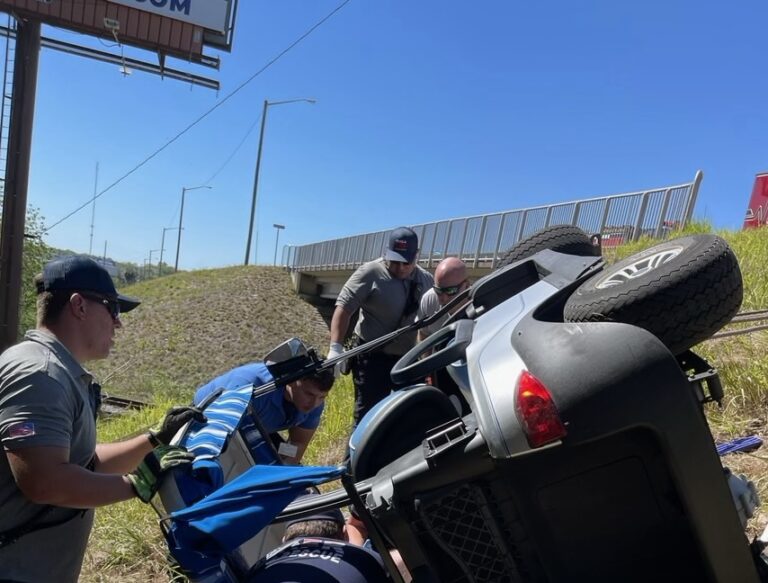 Golf cart driver hospitalized after rollover crash in Ocala - Ocala ...