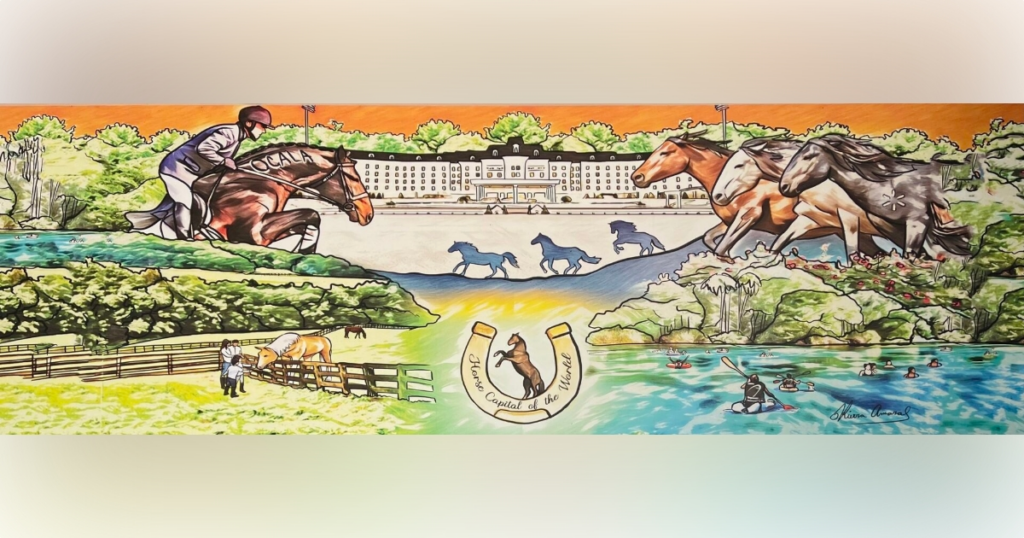Walmart commissions artist for Ocala-themed mural - Ocala-News.com