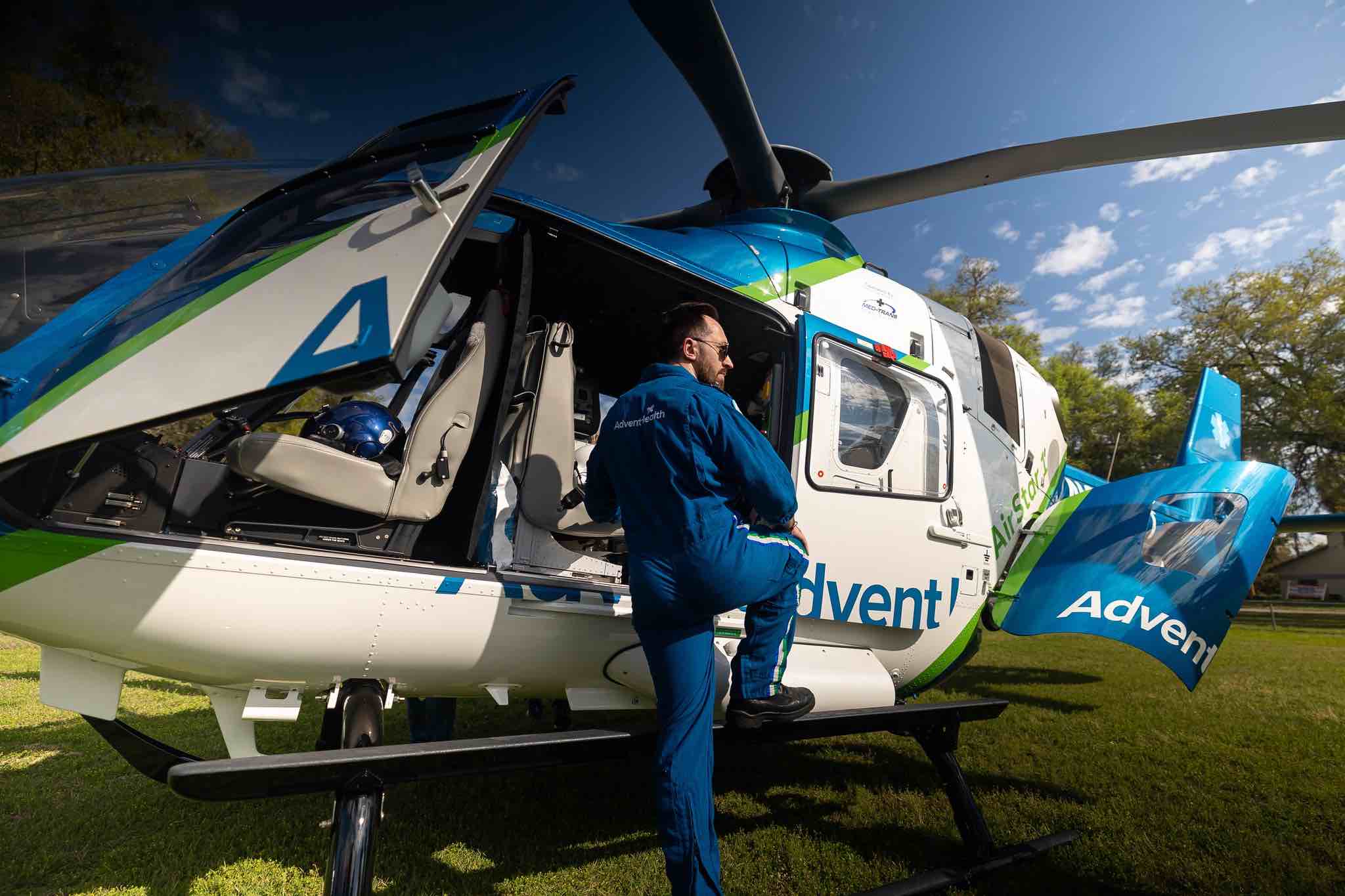 AdventHealth unveils new helicopter serving Ocala, Marion County ...
