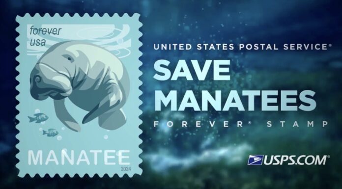 New USPS stamp to save manatees unveiled at Silver Springs - Ocala-News.com