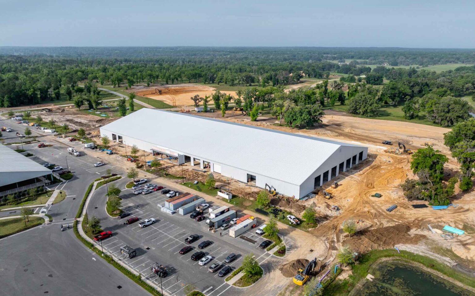 Event center, medical facility, 6th indoor arena under construction at ...