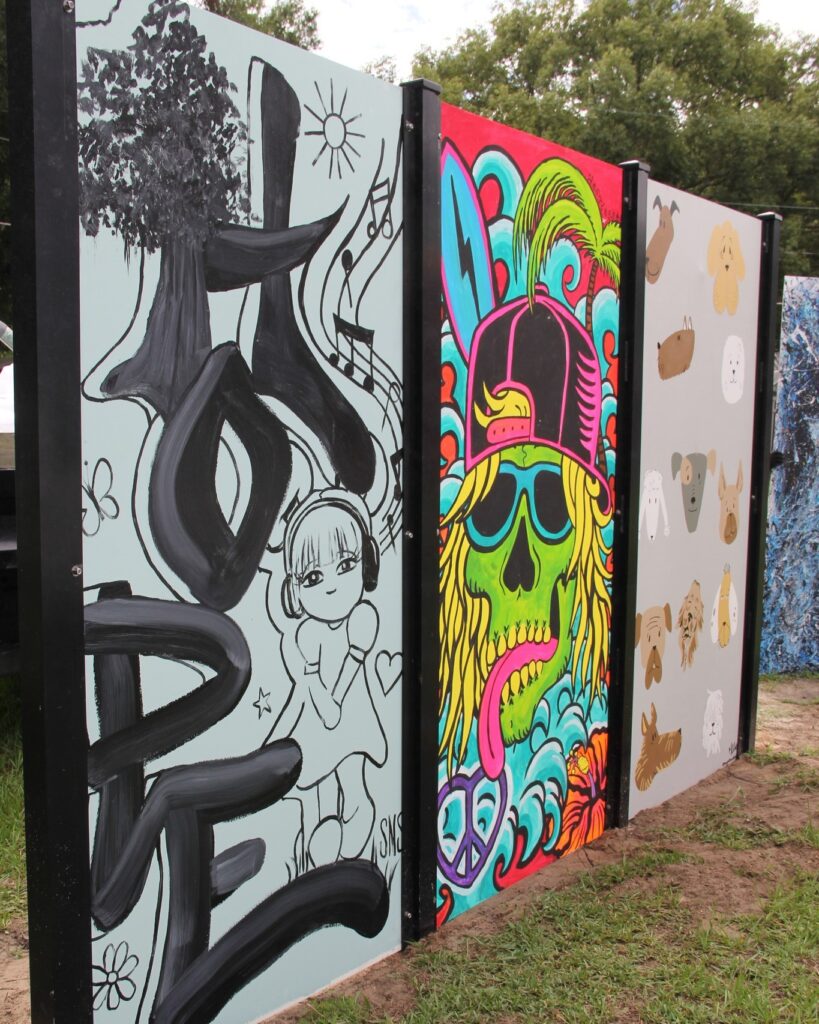 Ocala Skate Park gets new art panels - Ocala-News.com