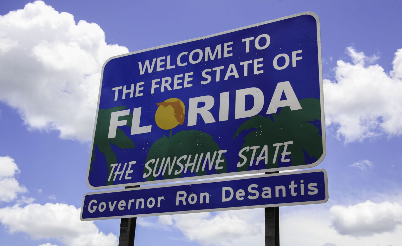 Free State of Florida: New welcome signs at state entry points - Ocala ...