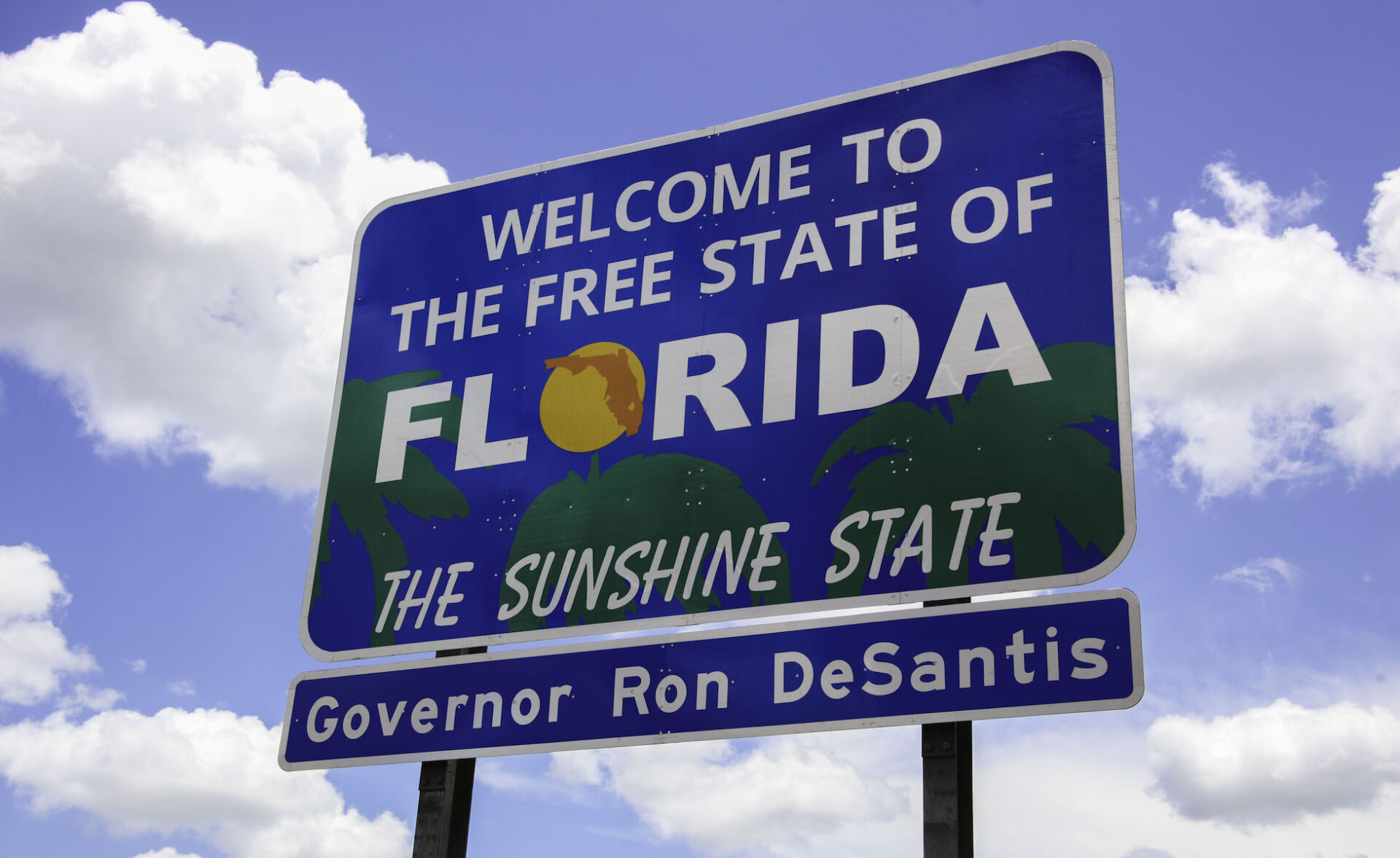 Free State of Florida: New welcome signs at state entry points - Ocala ...