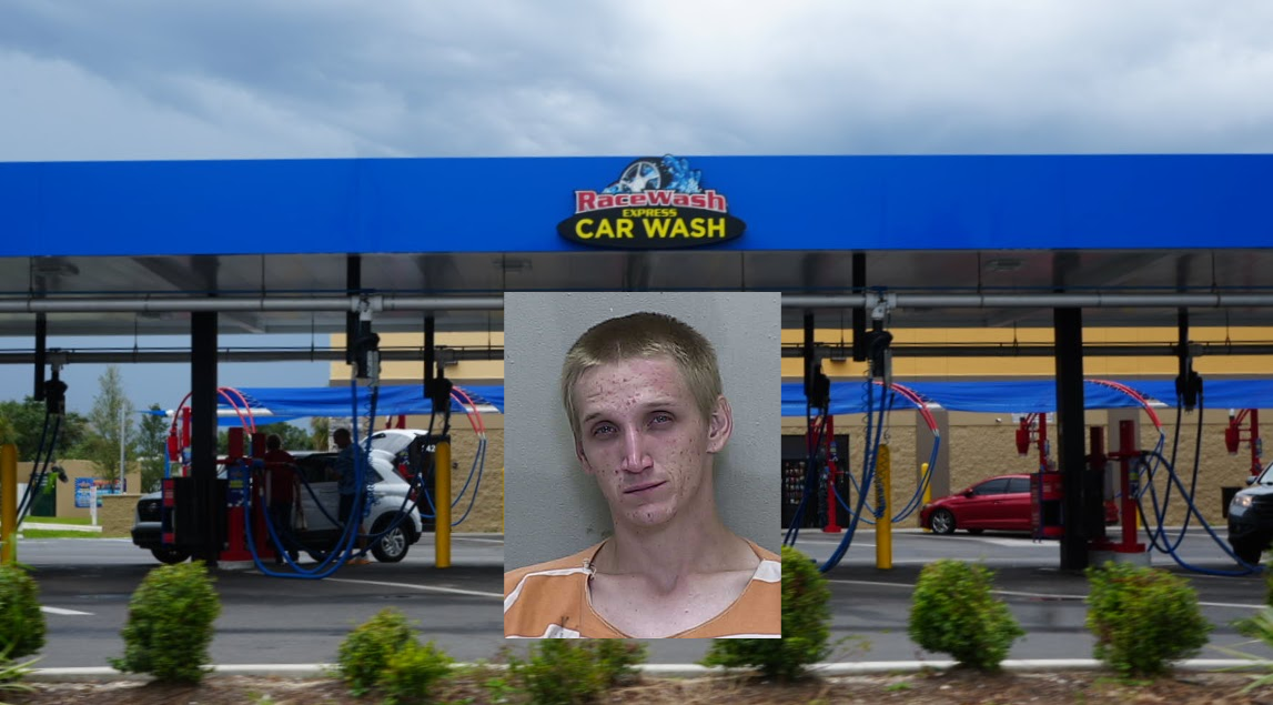Man arrested for stealing nearly $20K in items from Ocala car wash ...
