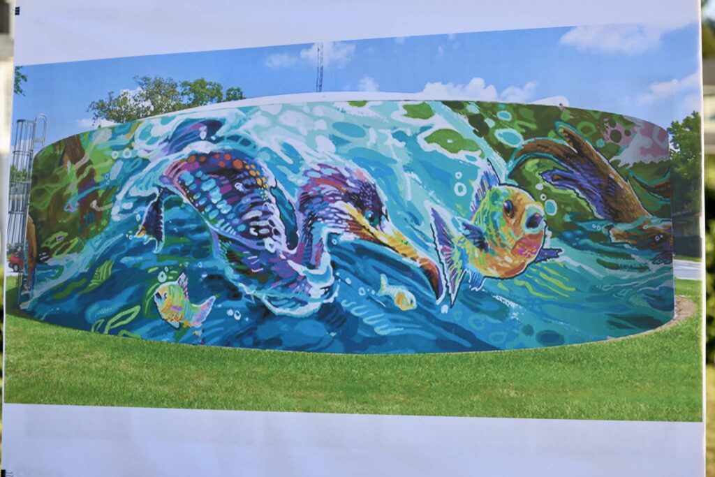New mural design on Ocala water tank unveiled - Ocala-News.com