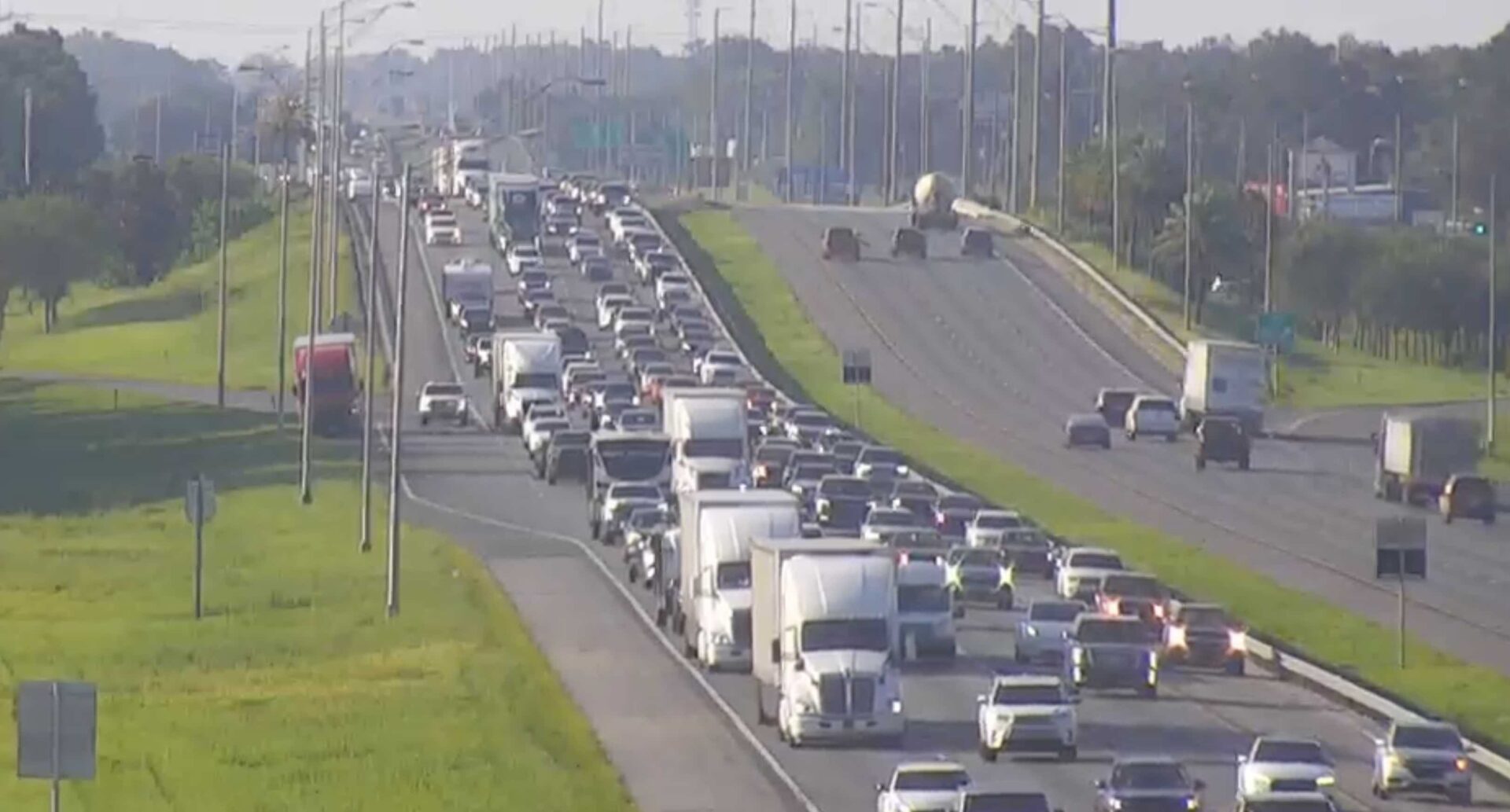 I-75 congestion in Marion County as evacuations continue throughout ...