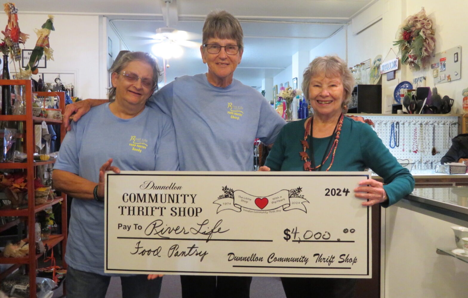 Local thrift store donates $20,000 to Marion County food pantries ...