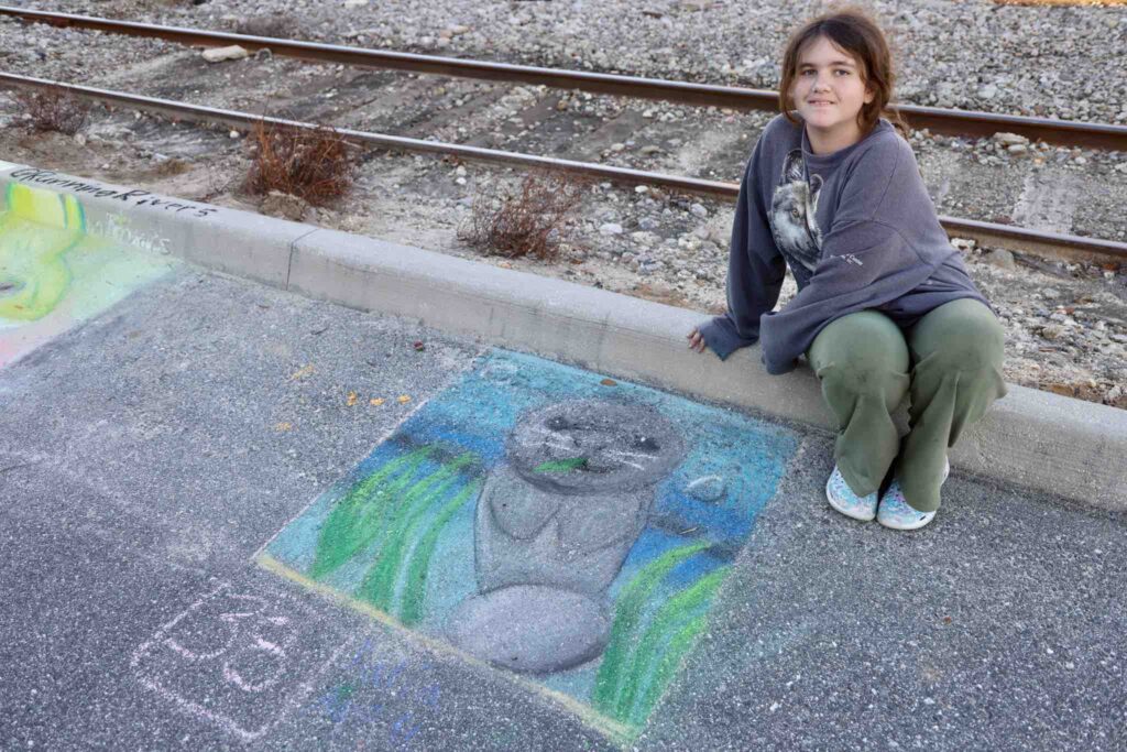 Ocala artist, students awarded for magnificent chalk art - Ocala-News.com