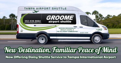 Groome Transportation Expands Service Now Offering Daily Shuttle to ...