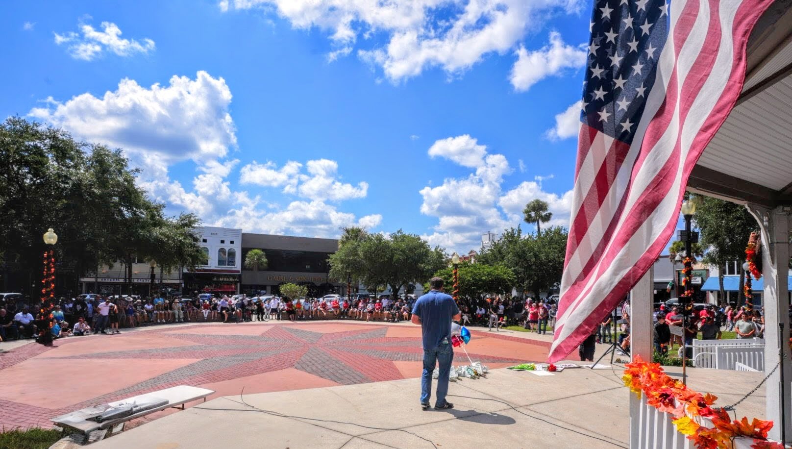 Hundreds gather in downtown Ocala for Charlie Kirk prayer vigil - Ocala ...