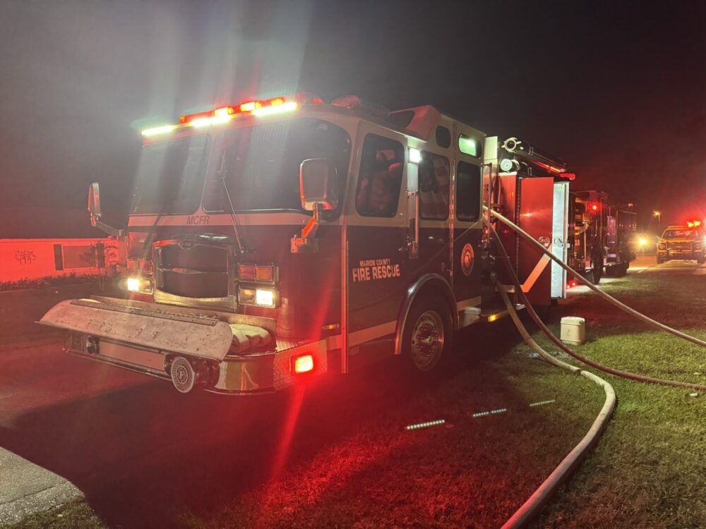 Belleview shed fire sends one person to hospital - Ocala-News.com