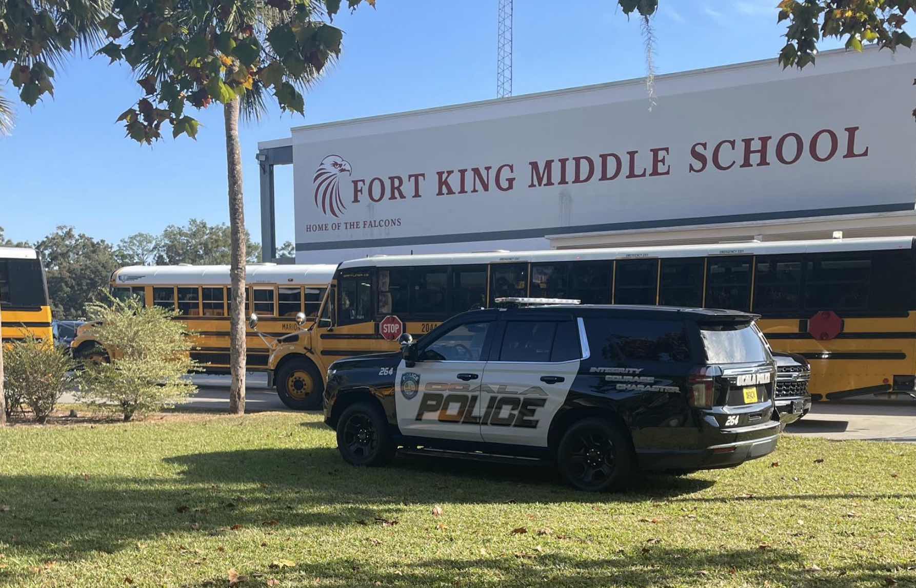 Ocala police say 'everyone is safe' at middle school after disturbance ...