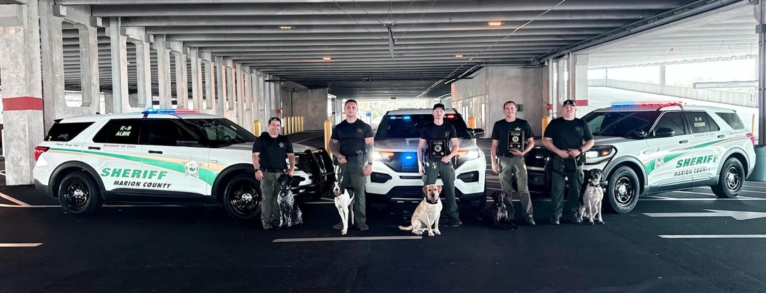 Marion K-9 unit ranked best Firearm Detection team in state - Ocala ...