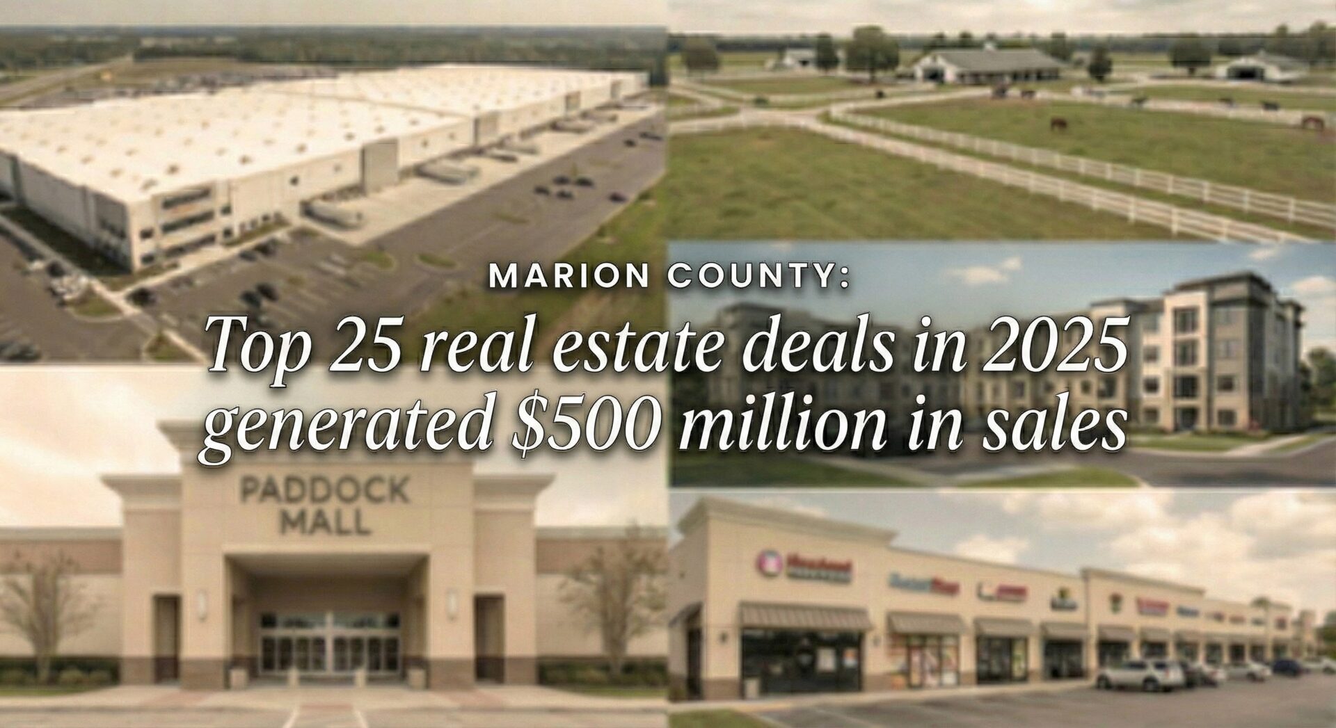 Top 25 real estate sales in Marion County in 2025 generated over $500 ...