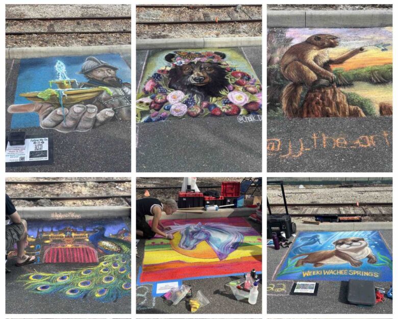 Chalk Walk brings state's hidden gems to life in Ocala - Ocala-News.com