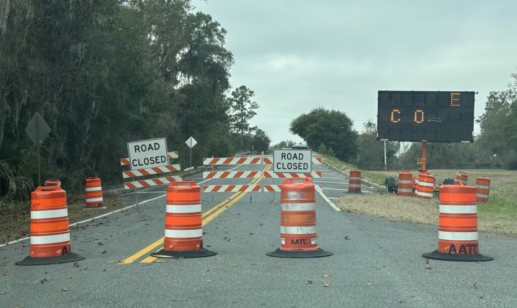 Bridge closed over I-75 as interstate shutdowns begin tonight - Ocala ...