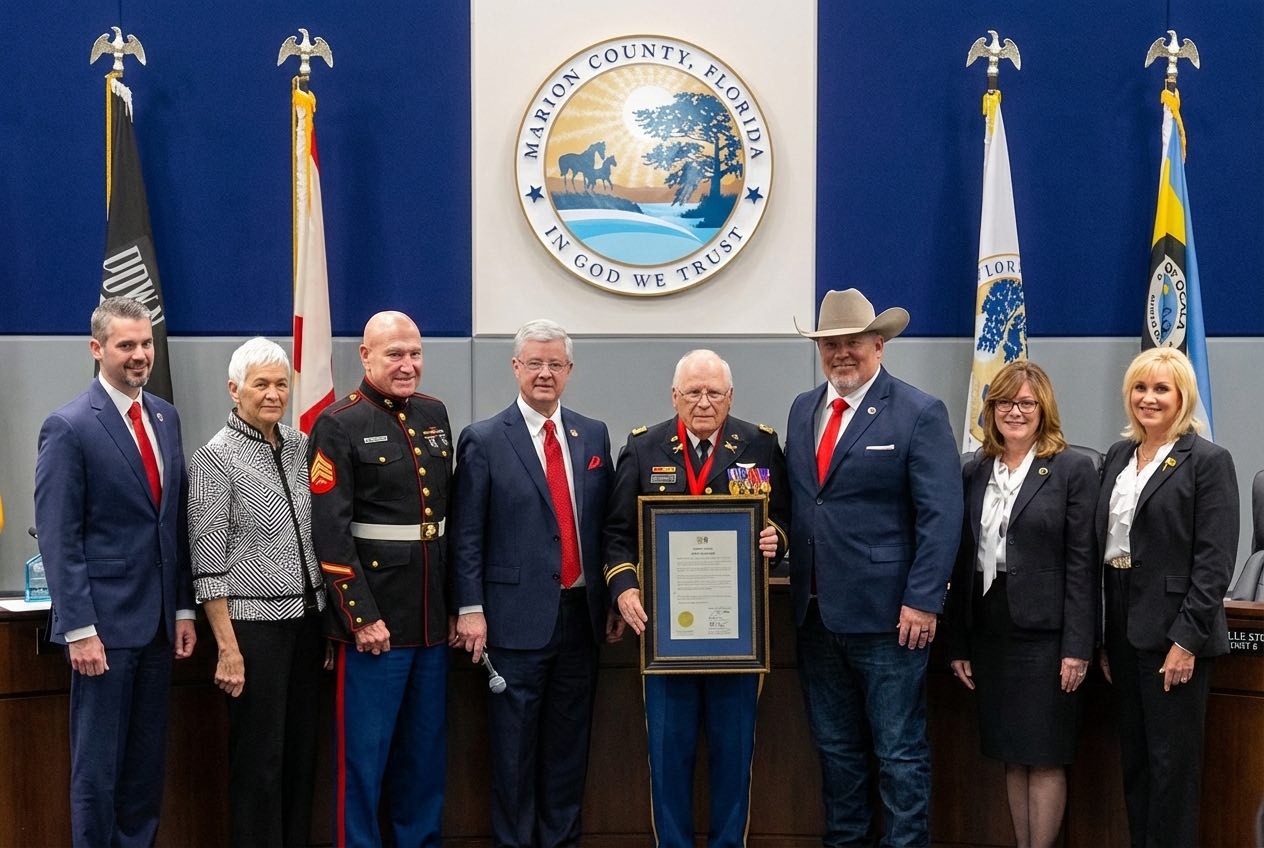 Decorated vet honored by Marion officials: 'I am blessed to live in the ...
