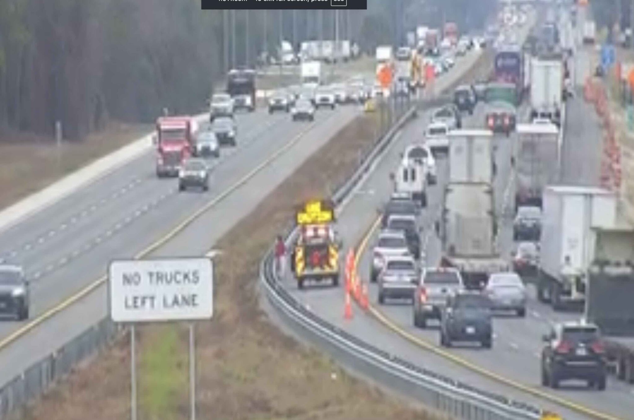Traffic congestion along I-75, SR 200 in Marion County after multiple ...
