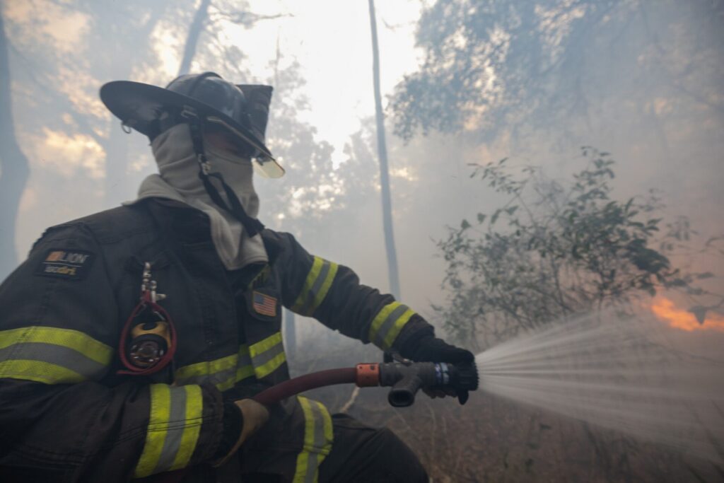 Firefighters battle 70 acres of wildfires in Marion County as Putnam ...