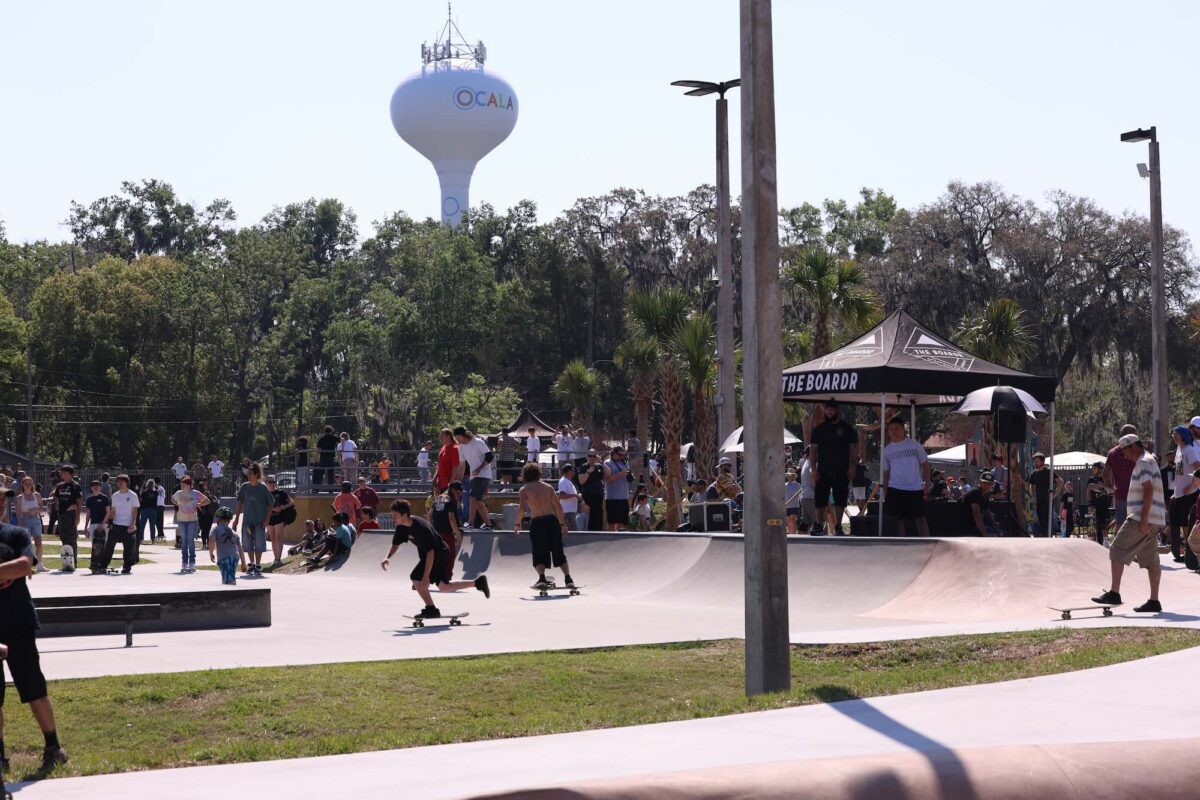 Rodney Mullen joins thousands to celebrate new Ocala Skate Park ...