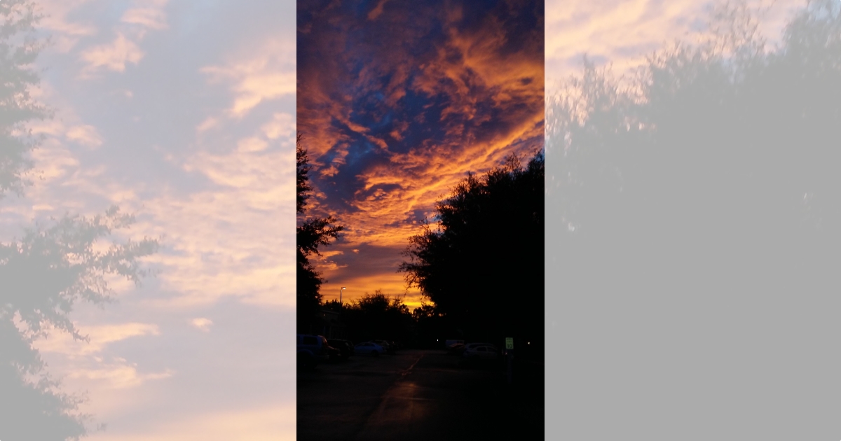 Magnificent Sunset At Highlands At Heathbrook - Ocala-News.com