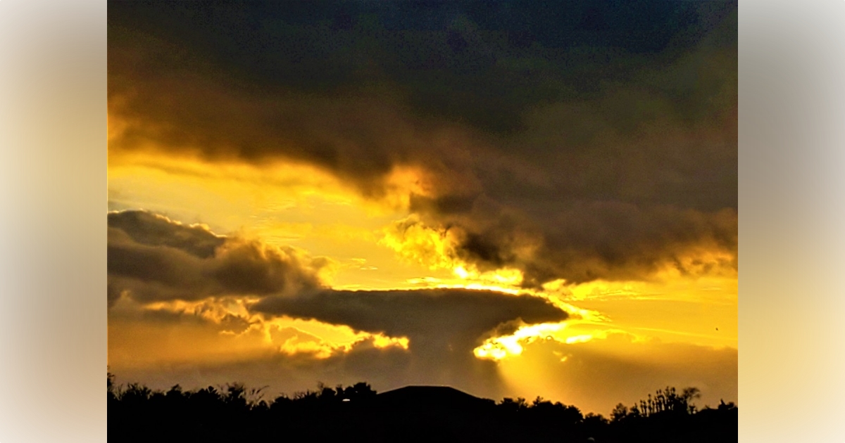 Glowing Evening Sky Above Ocala's Summerglen Community - Ocala-News.com
