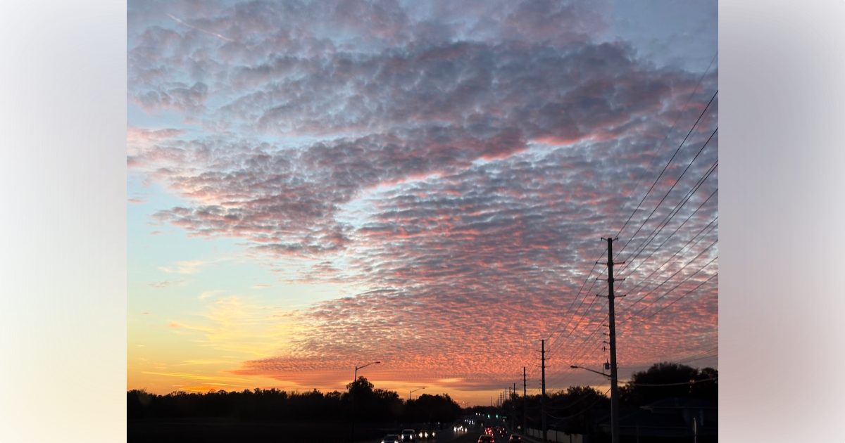 Sunset over Trinity Catholic High School - Ocala-News.com