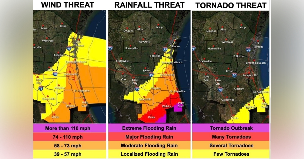 Hurricane Milton may still produce heavy winds, rainfall in Marion ...