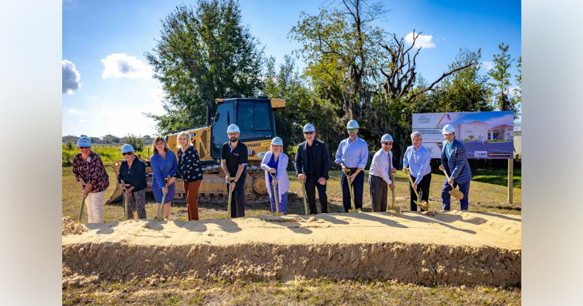 Ground broken on expansion of Freedom Public Library - Ocala-News.com